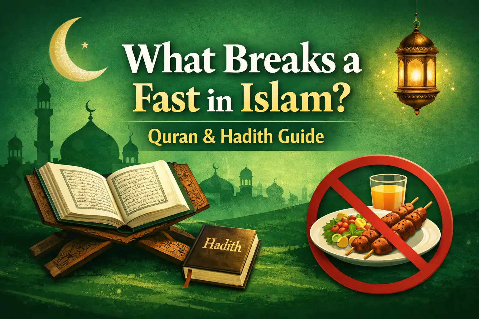 What Breaks a Fast in Islam? Quran & Hadith Guide