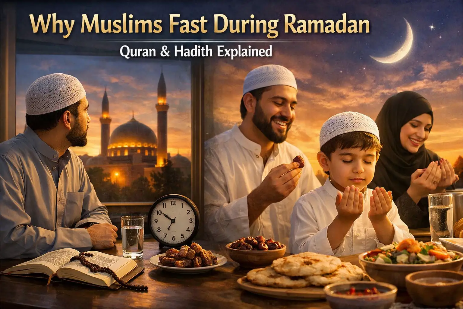 Why Muslims Fast During Ramadan | Quran & Hadith Explained