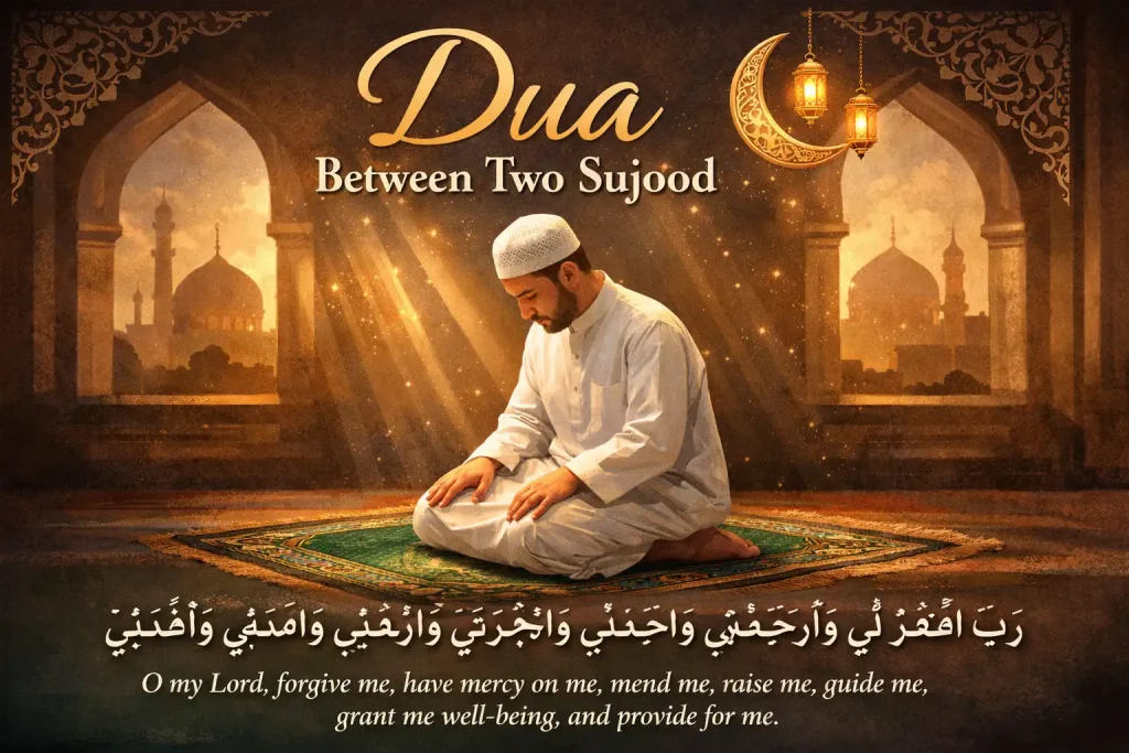 Dua Between Two Sujood | Authentic Supplication in Salah